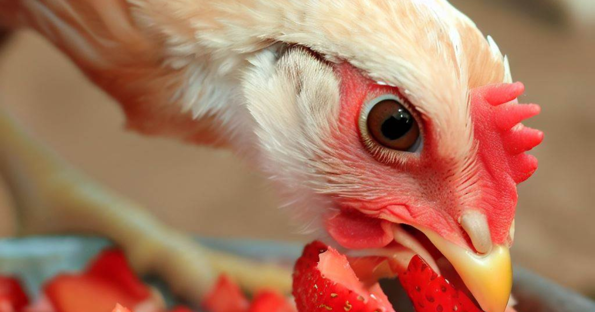 Can Chickens Eat Strawberries?- Urban Pet Life